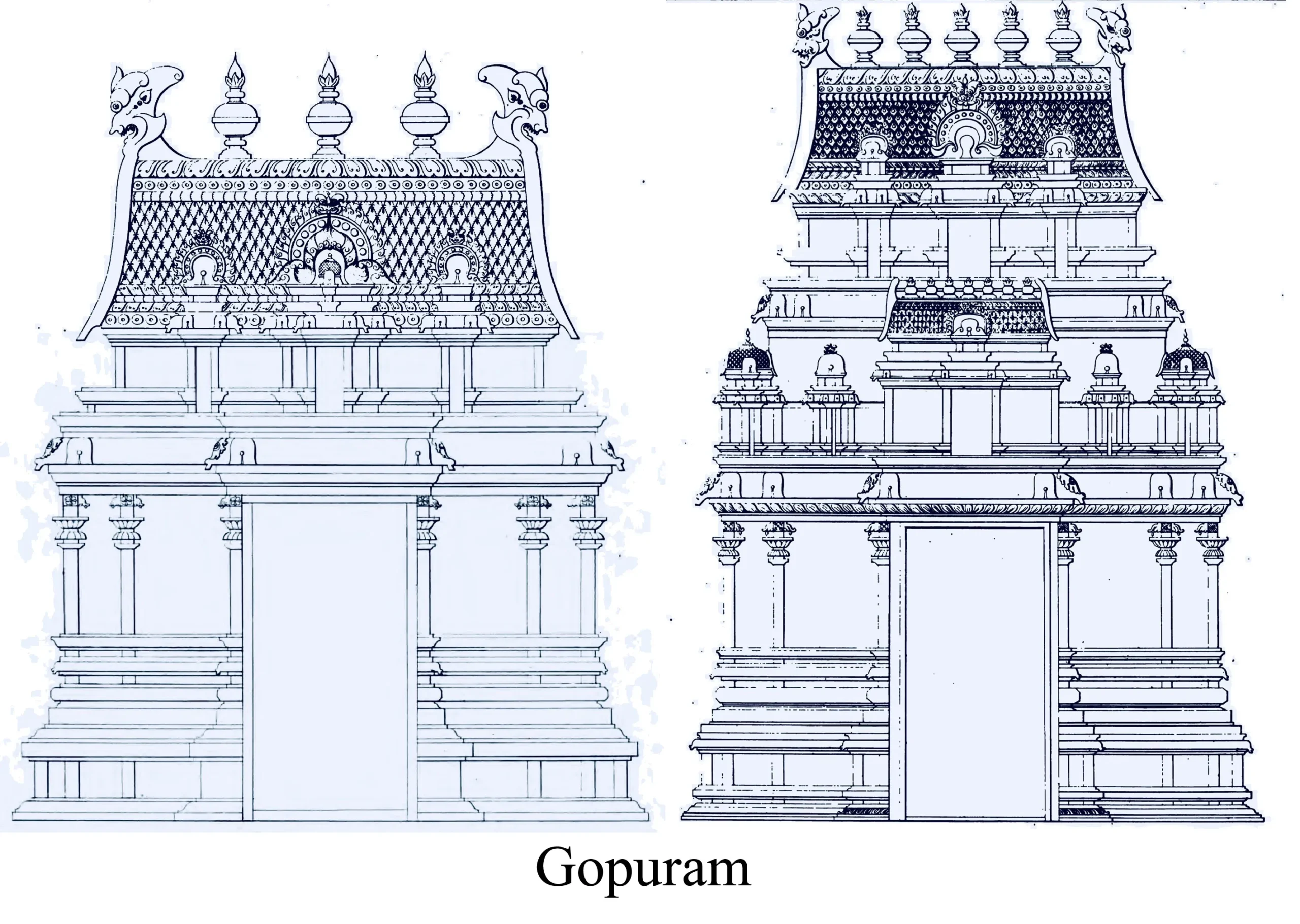 DRAVIDA STYLE OF TEMPLE ARCHITECTURE ⋆ Archi-Monarch